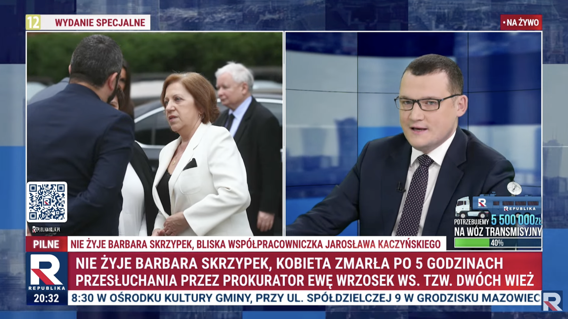 PILNE: Nie żyje Barbara Skrzypek, współpracownica Kaczyńskiego
